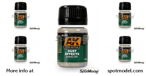 AK Interactive AK015: AK Weathering efects Dust 1 x 30ml (ref. AK-015 ...