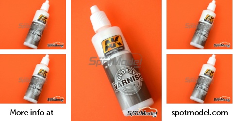 AK Interactive AK192: Clearcoat Glossy Varnish 1 x 60ml (ref. AK-192 ...