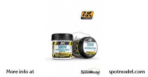 AK Interactive AK8010: Material Snow microballoons (ref. AK8010 ...