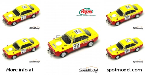 Arena Modelli ARE1005: Car scale model kit 1/43 scale - Alfa Romeo GTA ...