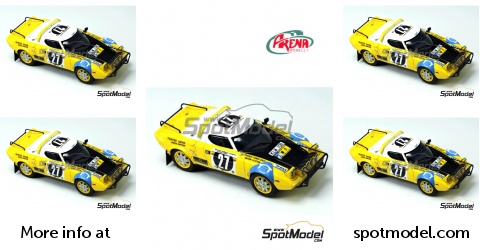 Arena Modelli ARE1040: Car scale model kit 1/43 scale - Lancia Stratos ...