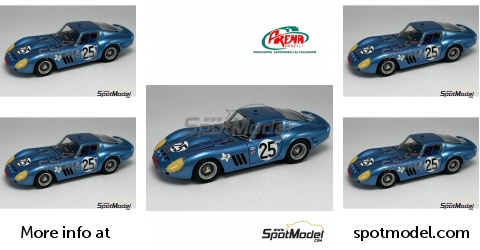 Arena Modelli ARE1475: Car scale model kit 1/43 scale - Ferrari 250 GTO ...