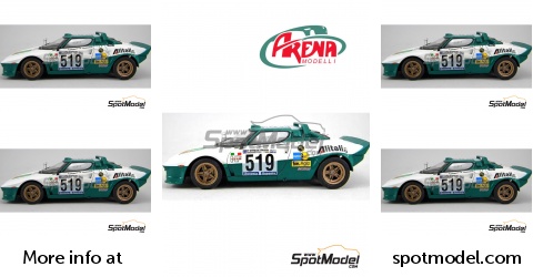 Arena Modelli ARE941-24: Car scale model kit 1/24 scale - Lancia ...