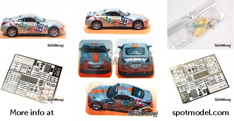 Arena Modelli ARETK26: Marking / livery 1/43 scale Nissan 350 Z Rally ...