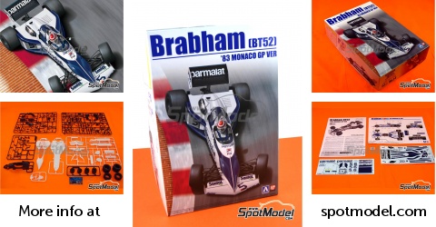 Beemax Model Kits BX20002: Car scale model kit 1/20 scale - Brabham BMW ...