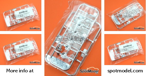 Beemax Model Kits BX24026-SPRUE-F-G: Spare part 1/24 scale - Peugeot ...