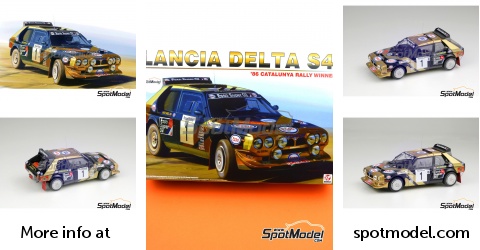 Beemax Model Kits BX24034: Car scale model kit 1/24 scale - Lancia ...