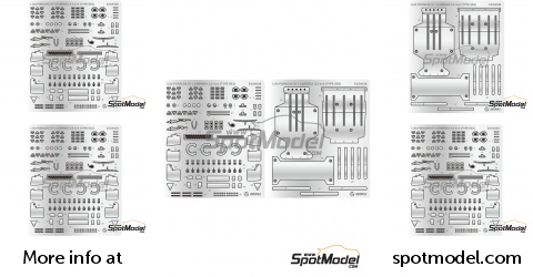 Beemax Model Kits EX24038: Detail up set 1/24 scale - Porsche 911 ...