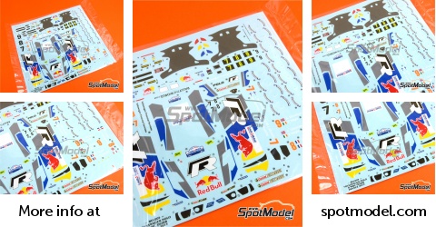 Belkits BEL005-DECALS: Spare part 1/24 scale - Volkswagen Polo R WRC ...