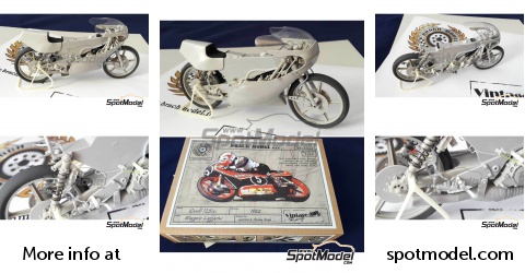 Brach Model BM-VR11: Motorbike scale model kit 1/12 scale - Garelli ...