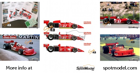 Cigale 43 Modelcraft CDS009: Marking / livery 1/43 scale - March Ford ...
