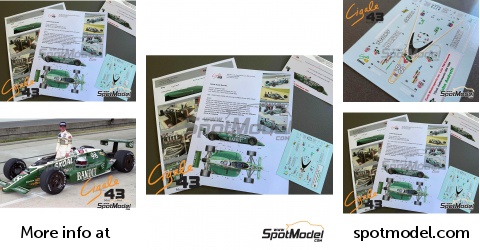 Cigale 43 Modelcraft CDS022: Marking / livery 1/43 scale - Lola ...