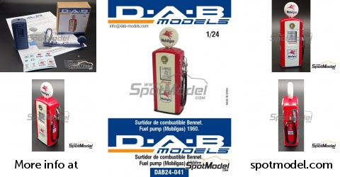 D.A.B. Models DAB24-041: Scale model kit 1/24 scale - Fuel pump ...
