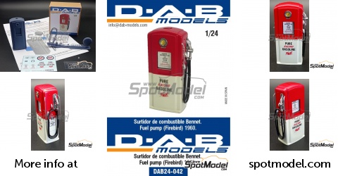 D.A.B. Models DAB24-042: Scale model kit 1/24 scale - Fuel pump ...