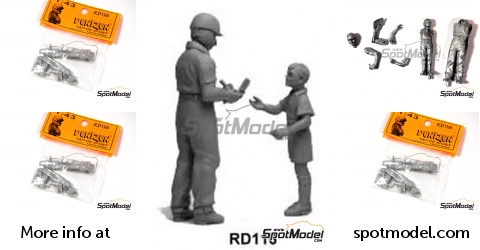 Denizen RD116: Figures set 1/43 scale Driver signing programme for ...