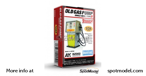 Doozy Modelworks DZ002: Scale model kit 1/24 scale - Old gas pump ...