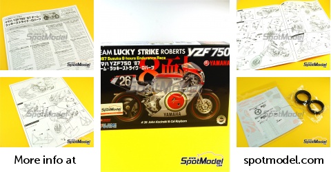 Fujimi 141367: Motorbike scale model kit 1/12 scale - Yamaha YZF 750 ...