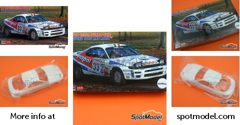 Hasegawa 20594: Car scale model kit 1/24 scale - Toyota Celica Turbo ...