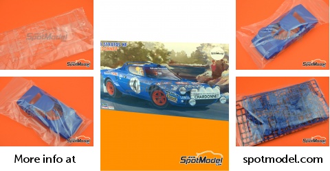 Hasegawa 20653: Car scale model kit 1/24 scale - Lancia Stratos HF ...