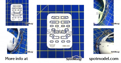 Highlight Model Studio HME-036: Detail 1/24 scale - Bumper brackets ...