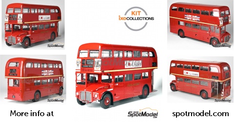Ixo Collections 520010124: Bus scale model kit 1/12 scale - Routemaster ...