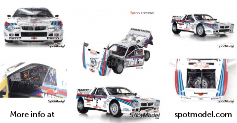 Ixo Collections IXC.LNC.FK: Car scale model kit 1/8 scale - Lancia 037 ...