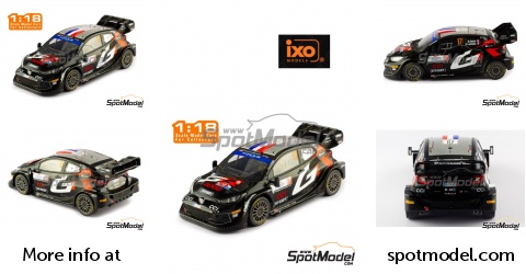 Ixo Models 18RMC202.22: Diecast model car 1/18 scale - Toyota GR Yaris ...