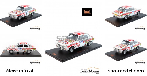 Ixo Models 18RMC141B-LQ.22: Diecast model car 1/18 scale - Ford Escort ...