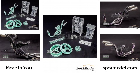 KMP Kool Models Production 12035: Transkit 1/12 scale - Ducati V4R ...