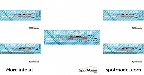 KMP Kool Models Production 24042: Marking / livery 1/24 scale - Jaguar ...