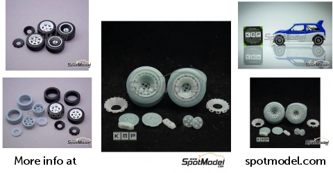 KMP Kool Models Production TK24093: Rims and tyres set 1/24 scale - MG ...