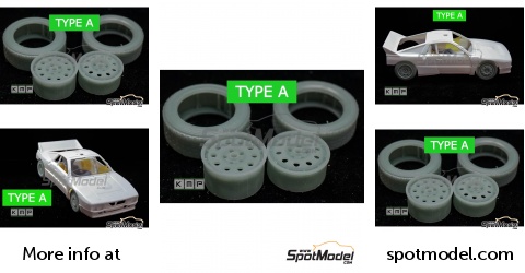 KMP Kool Models Production TK24096-A: Gravel conversion set 1/24 scale ...