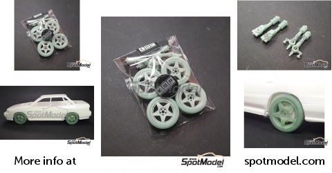 KMP Kool Models Production TK24124: Tarmac conversion set 1/24 scale ...