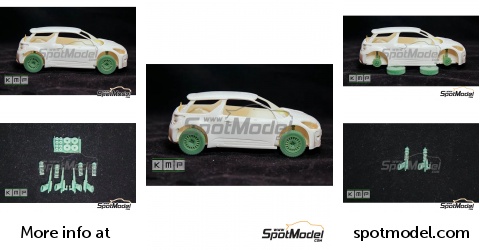 KMP Kool Models Production TK24128: Gravel conversion set 1/24 scale ...