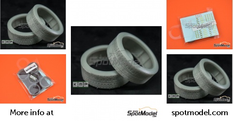 KMP Kool Models Production TK24171: Tyre set 1/24 scale - Pirelli rally ...