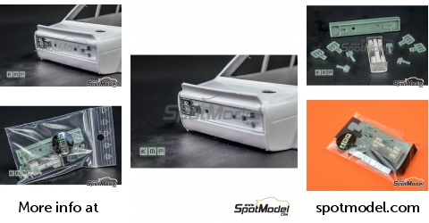 KMP Kool Models Production TK24196: Lights 1/24 scale - Fiat 131 Abarth ...