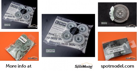 KMP Kool Models Production TK24216: Rims and tyres set 1/24 scale - OZ ...