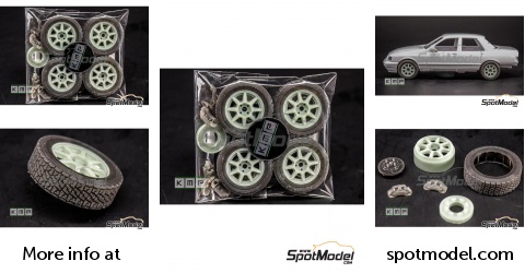 KMP Kool Models Production TK24221: Gravel conversion set 1/24 scale ...
