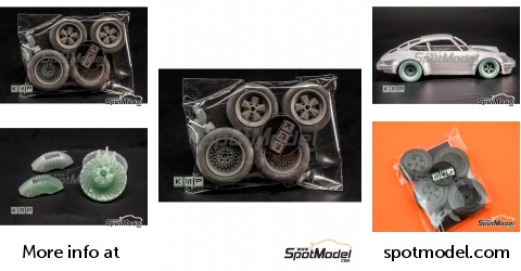 KMP Kool Models Production TK24222: Rims and tyres set 1/24 scale - BBS ...