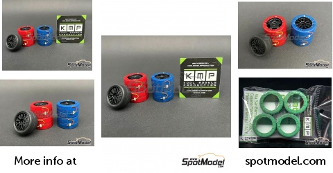 KMP Kool Models Production TK24243: Detail 1/24 scale - Tire warmers ...