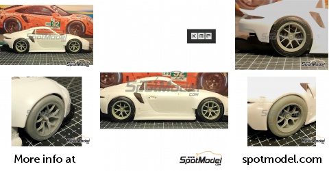 KMP Kool Models Production TK24270: Rims and tyres set 1/24 scale ...