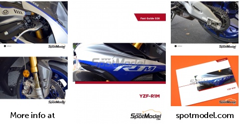 Komakai KOM-FG026: Reference / walkaround book Yamaha YZF-R1M for ...