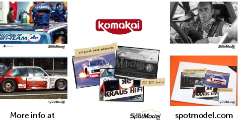 Komakai KOM-OR007: Reference / walkaround book BMW 320 E21 Turbo (ref ...