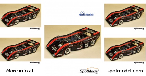 Marsh Models MM269: Car scale model kit 1/43 scale - McLaren-Chevrolet ...