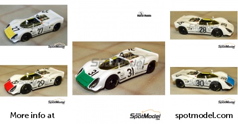 Marsh Models MM274: Car scale model kit 1/43 scale - Porsche 908 Spyder ...