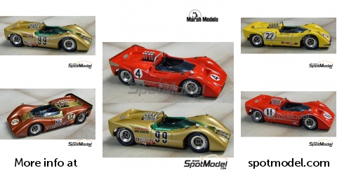 Marsh Models MM278: Car scale model kit 1/43 scale - McLaren M6B Glen ...