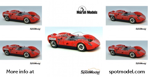 Marsh Models MM287: Car scale model kit 1/43 scale - McLaren M1A Bruce ...