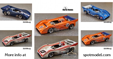 Marsh Models MM304: Car scale model kit 1/43 scale - McLaren M8F Young ...