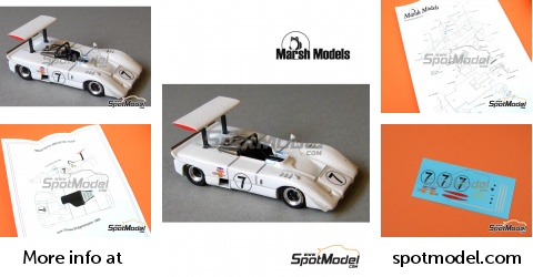 Marsh Models MM309: Car scale model kit 1/43 scale - McLaren M12 ...