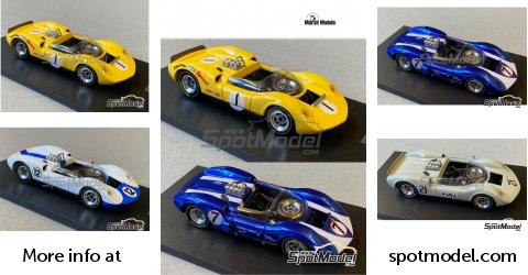 Marsh Models MM326: Car scale model kit 1/43 scale - McLaren M1A ...